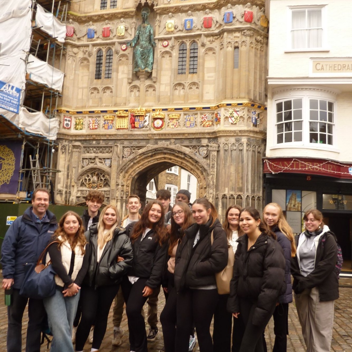 Fulston Manor School - Year 12 History Trip to Canterbury Cathedral